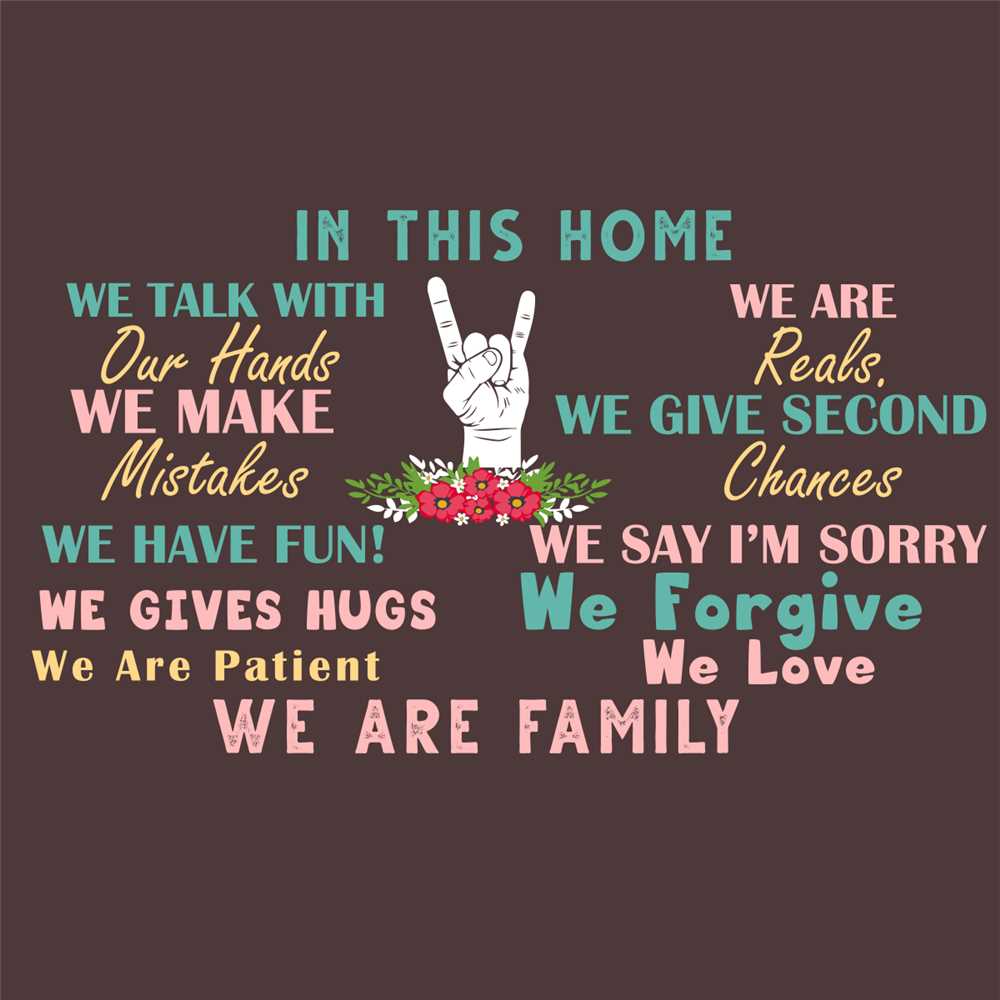 In This Home We Are Family Svg, Quotes Svg, Family Quotes Sv | Inspire ...