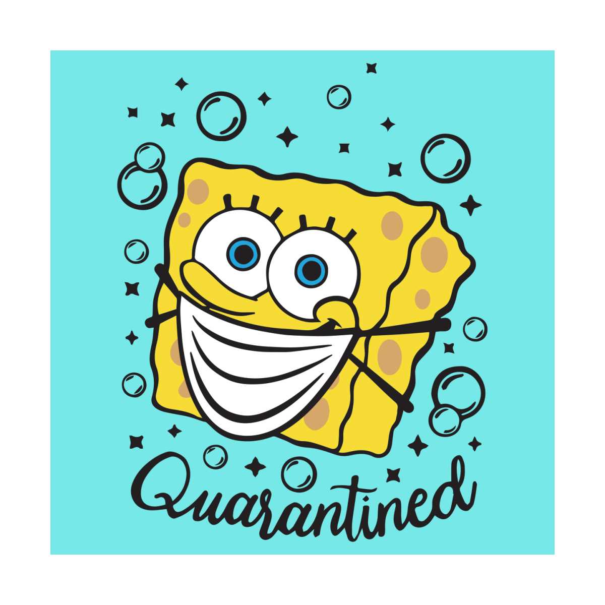 Spongebob Quarantined Svg, Trending Svg, Sponge Bob Face Svg | Inspire ...