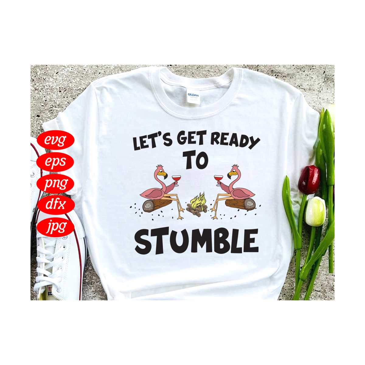 Lets Get Ready To Stumble Svg, Trending Svg, Flamingos Svg, | Inspire ...