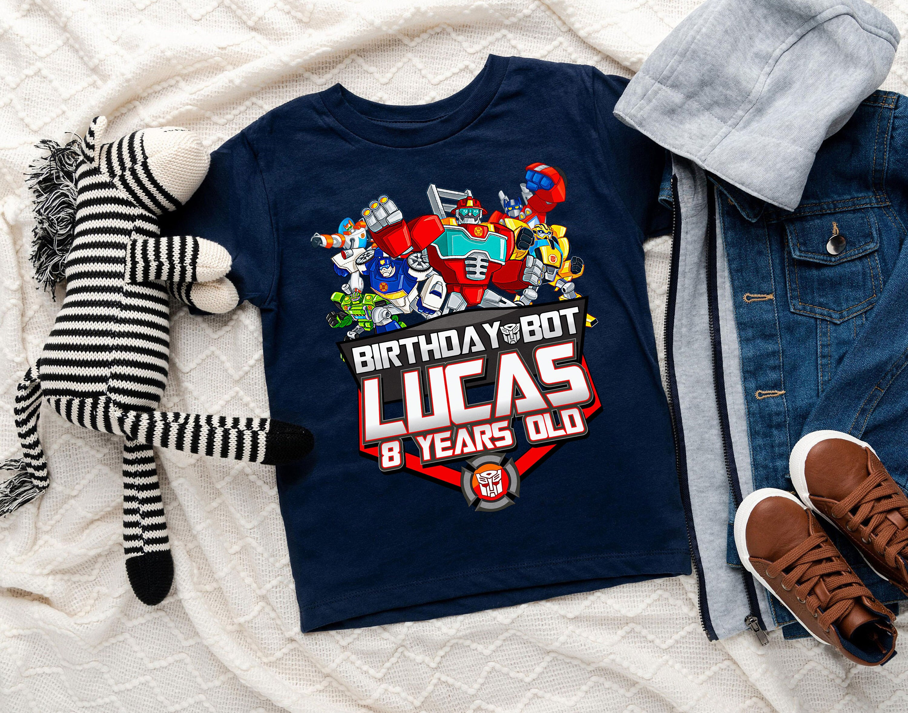 Custom Birthday Transformers Shirt, Transformers Rescue Bots | Inspire ...