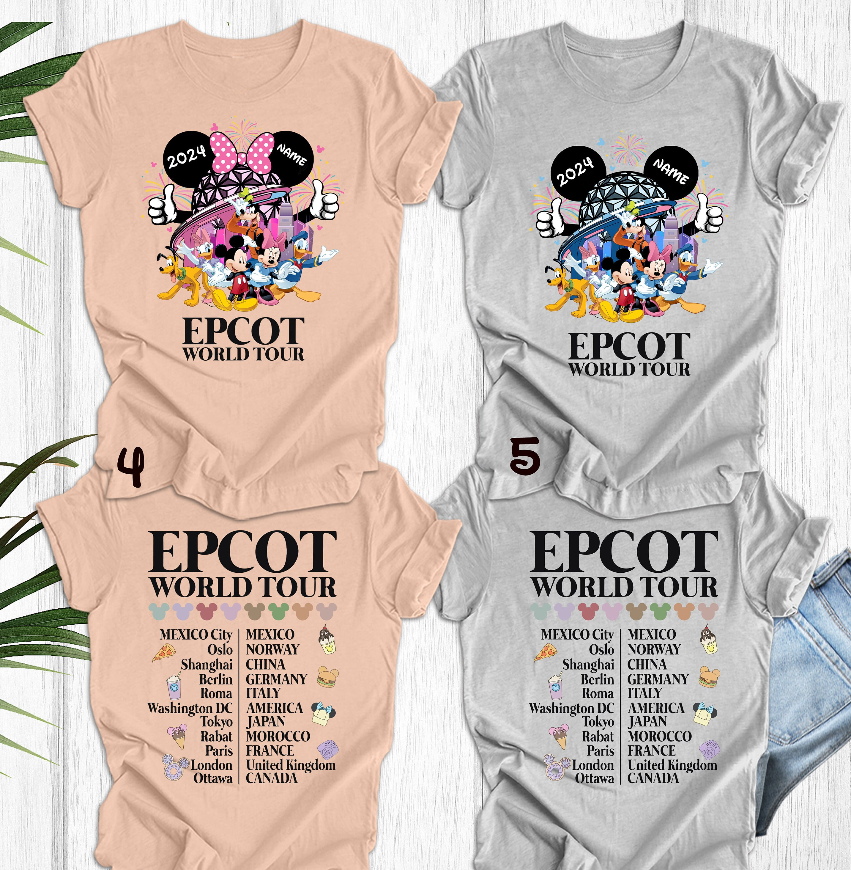 Epcot Shirt Retro, World Tour Shirt Epcot ,Epcot Drink Aroun | Inspire ...