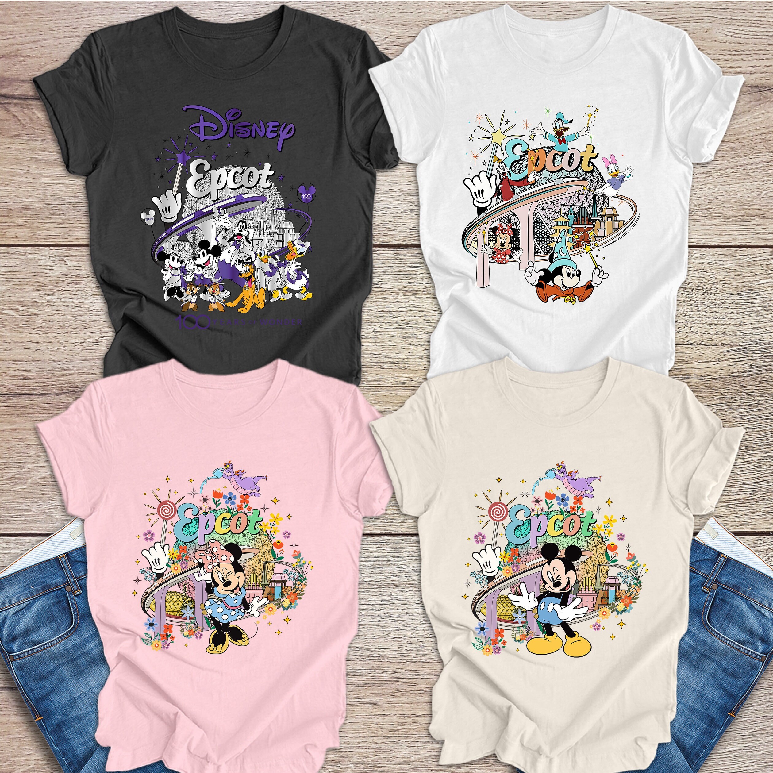 Retro Disney Epcot Shirt, Vintage Epcot 1982 Shirt, Vintage | Inspire ...