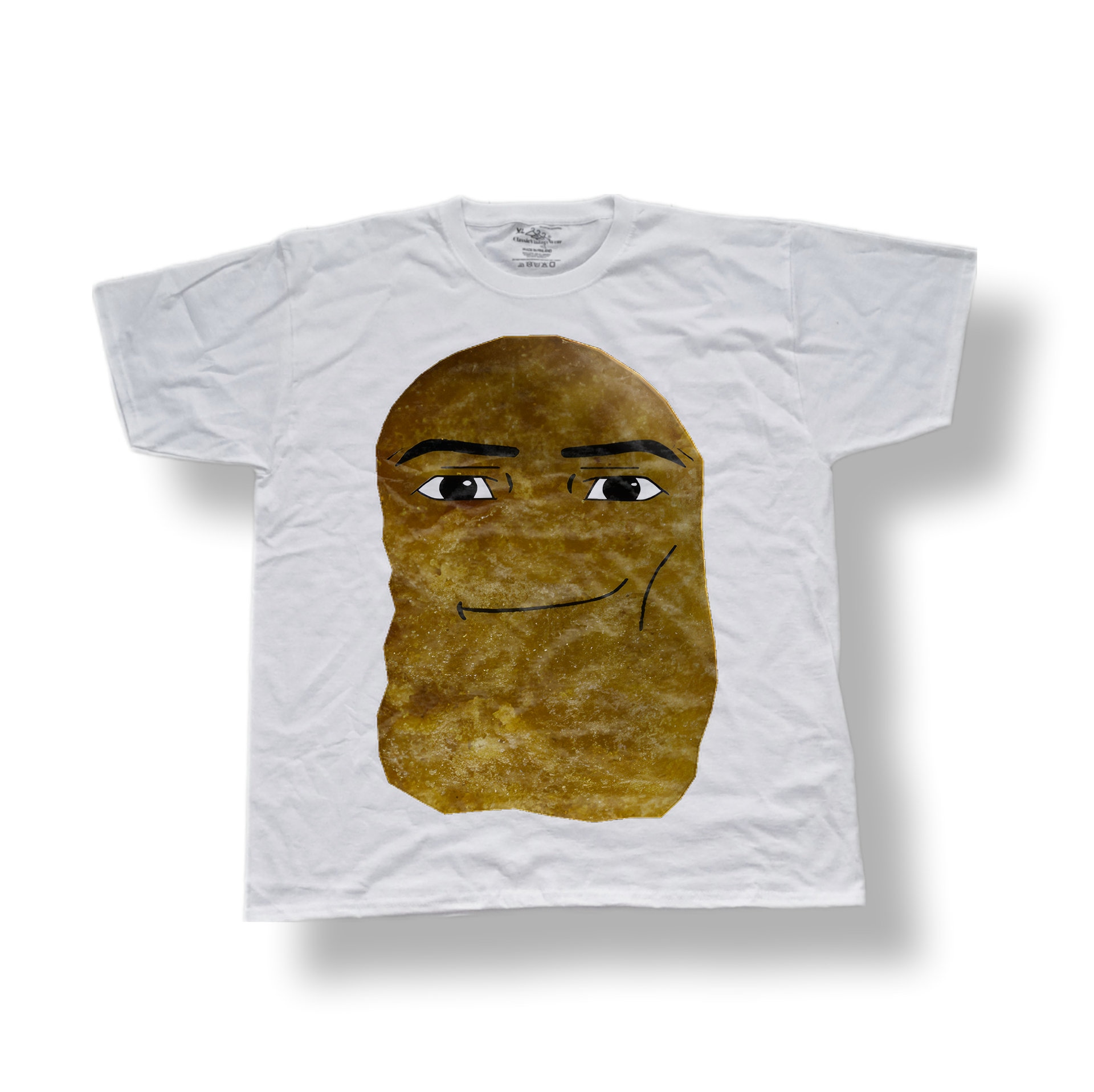 chicken nugget roblox man face meme funny shirt, roblox man | Inspire ...