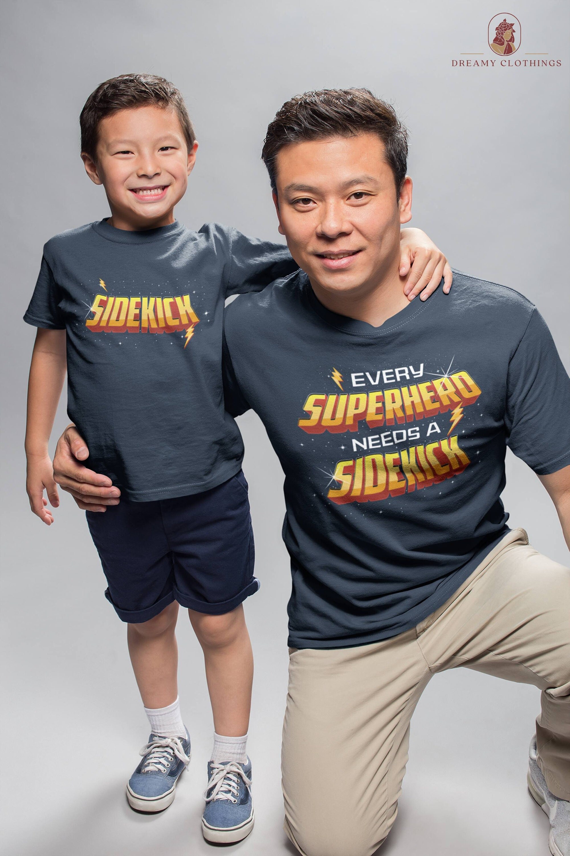 Every Superhero Needs A Sidekick, Sidekick Shirt, Father Gif - Inspire ...