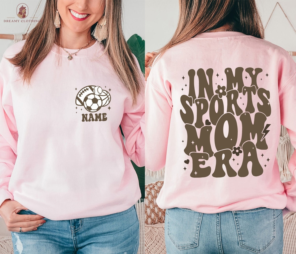 Personalized Sports Mom Shirt, In My Sports Mom Era Shirt, G | Inspire ...