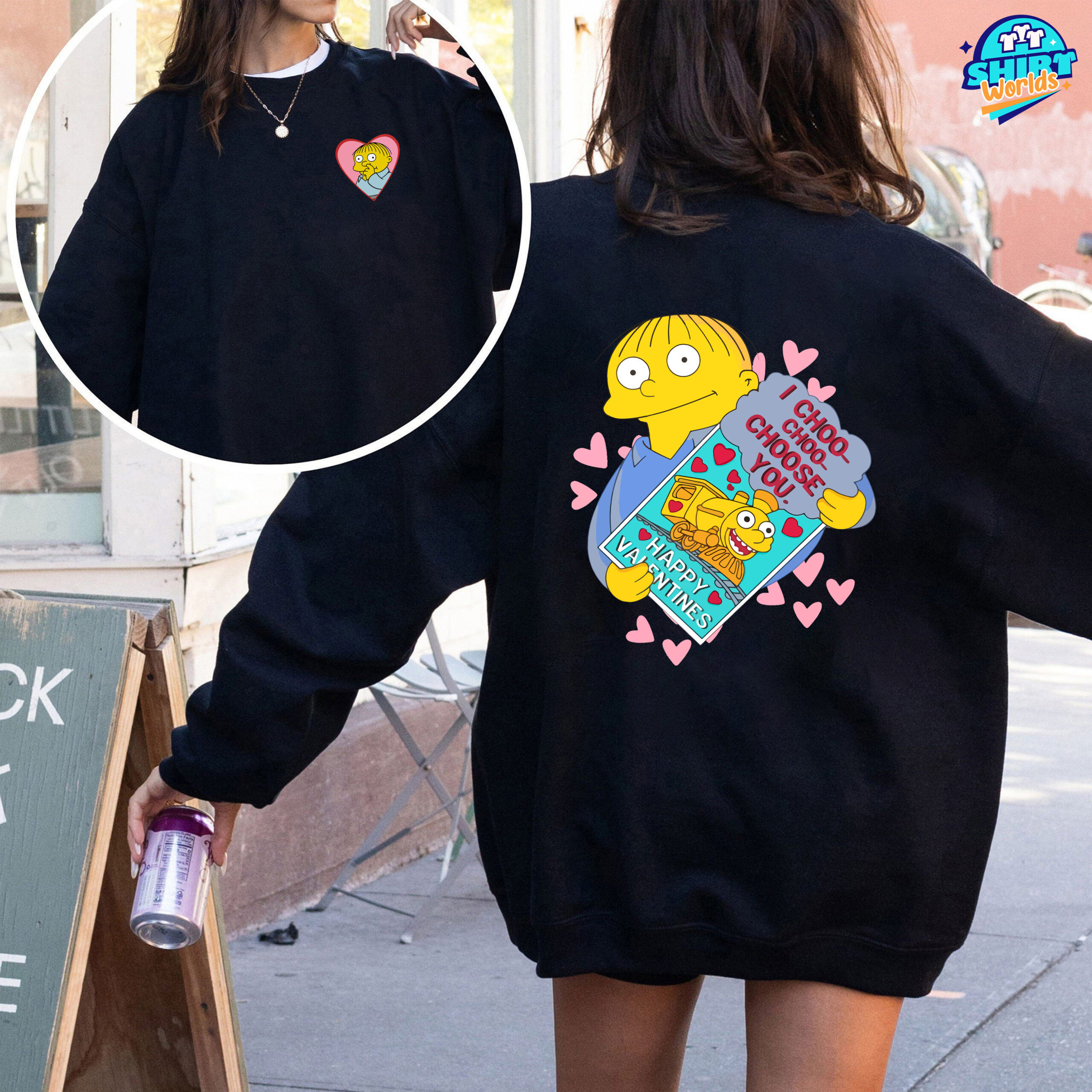 Ralph Wiggum, I Choo Choo Choose You Valentines Day TShirt, | Inspire ...