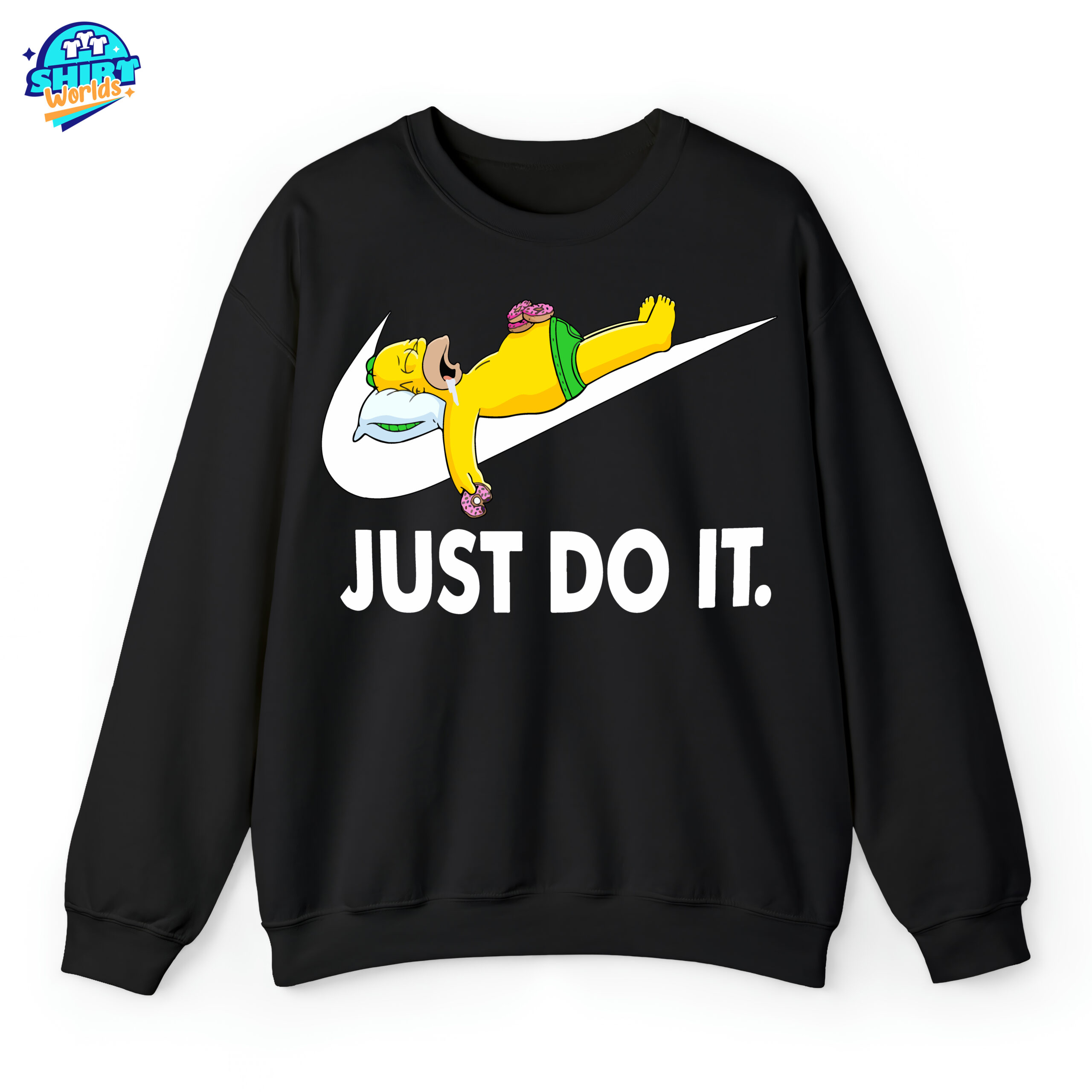 Simpson Homer Hoodie, Just Do It Sweatshirt, Classic Cartoon | Inspire ...