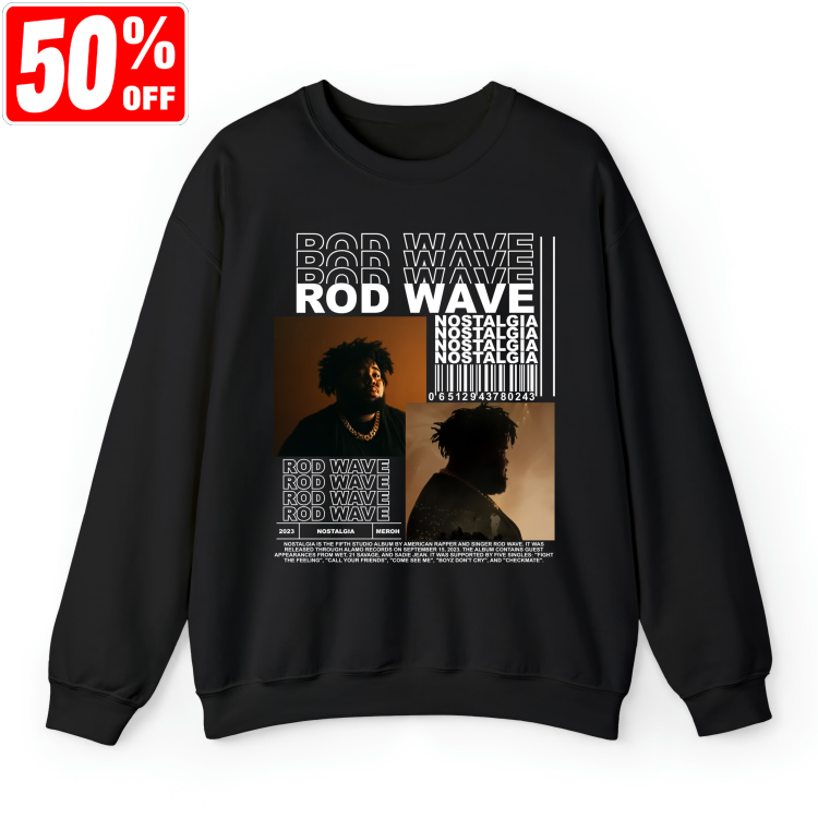 Graphic Rod Wave Signature Shirt, Rod Wave Nostalgia Tour 20 | Inspire ...