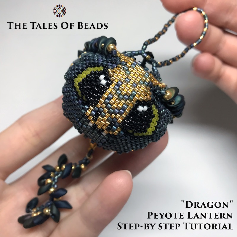 Beaded Dragon Tutorial / Seed Bead Animals Patterns | Inspire Uplift
