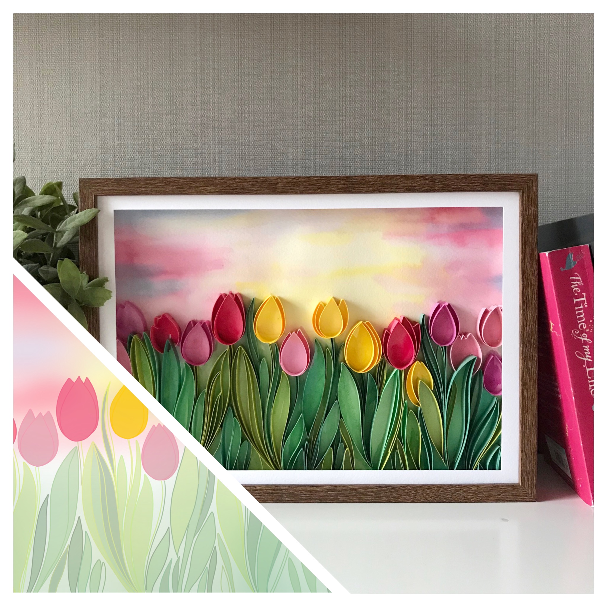 Digital template to make Quilled Paper Art | Pattern | Field | Inspire ...