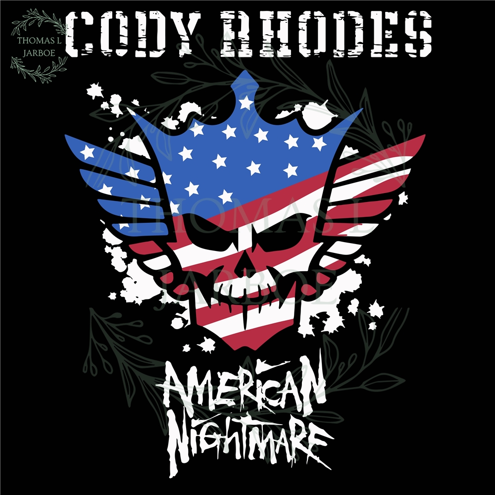 Cody rhodes american nightmare SVG, Armorial cody rhodes log | Inspire ...