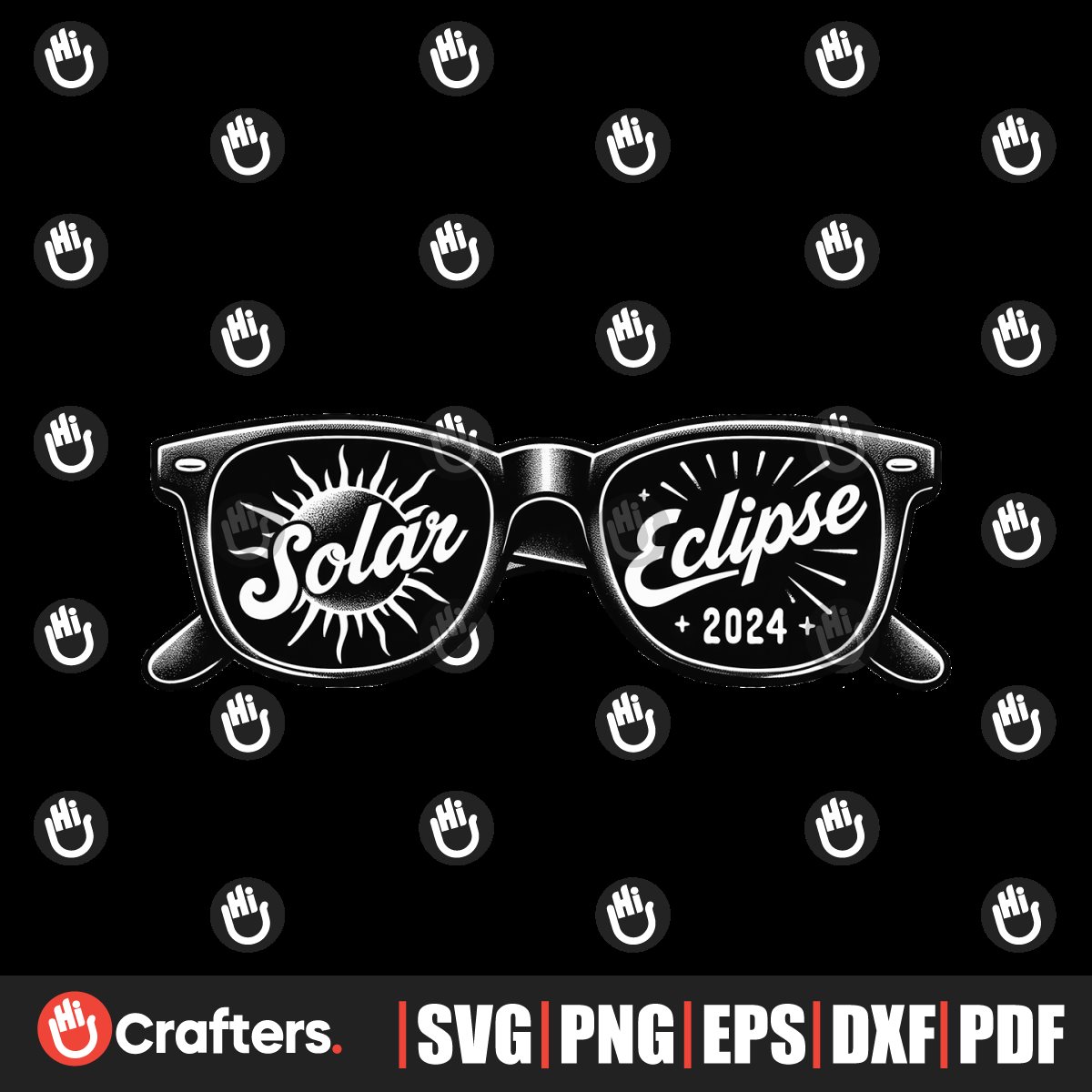 Solar Eclipse Glasses PNG | Inspire Uplift
