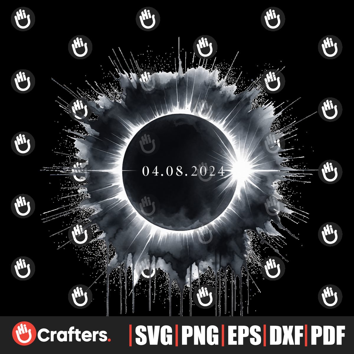 Solar Eclipse 2024 Sublimation Design - Inspire Uplift