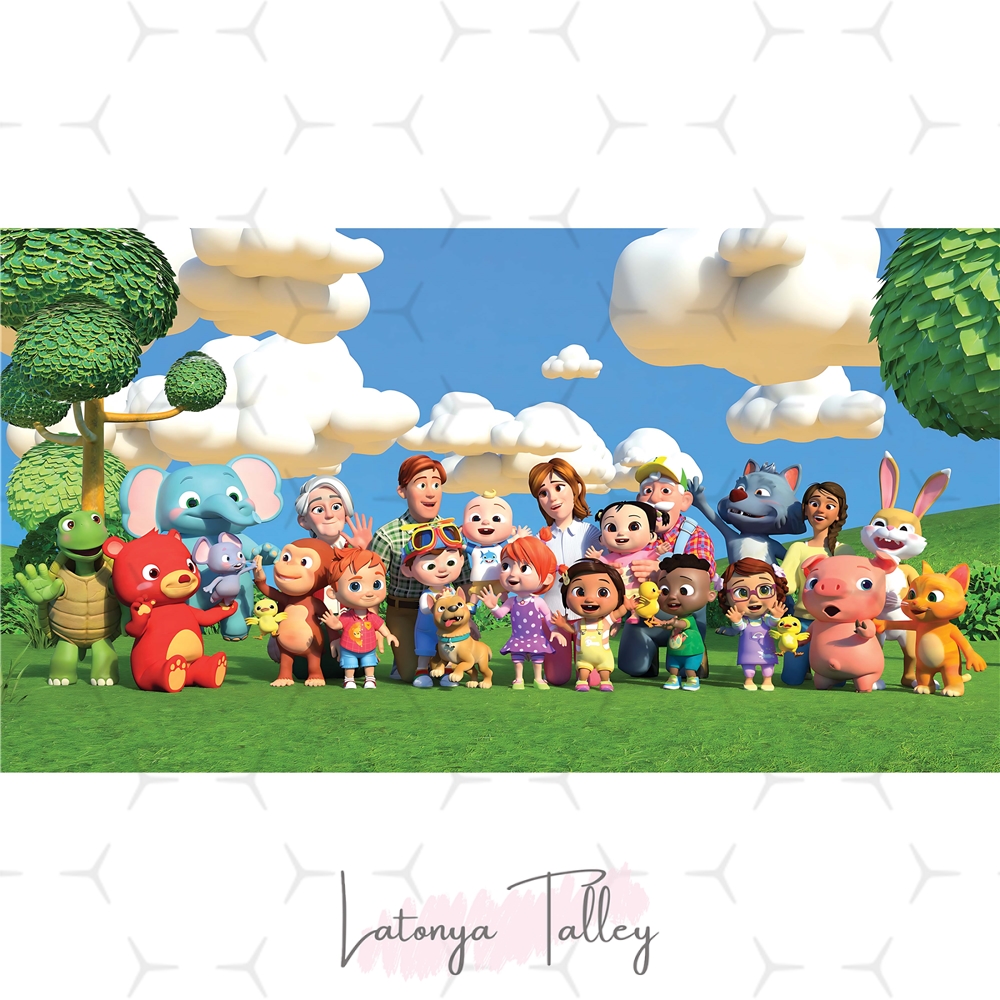 Background Cocomelon, Cocomelon, Cocomelon Birthday, Cocomel | Inspire ...