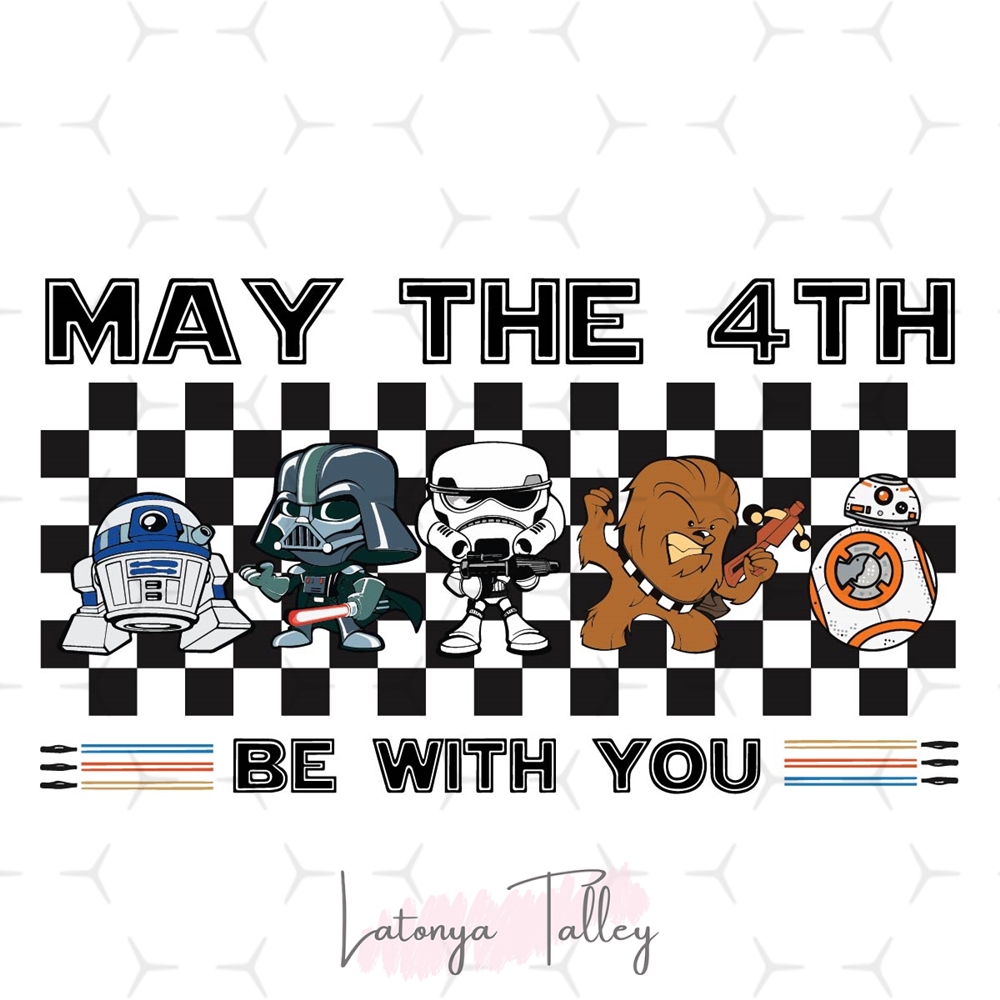 Cute Star Wars May The 4th Be With You Disney Star Wars Char - Inspire ...