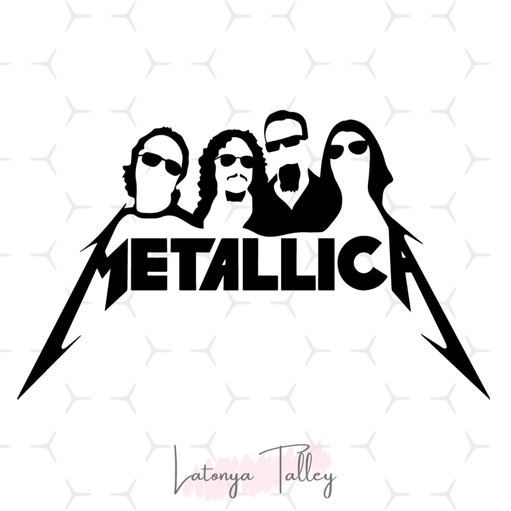 Metallica SVG Cricut PRINT Sticker | Inspire Uplift