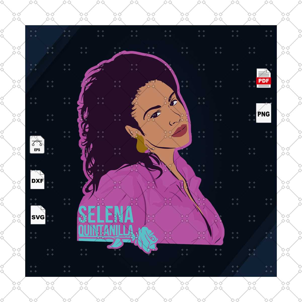 Selena Quintanilla art svg, Selena Quintanilla, selena svg, | Inspire ...