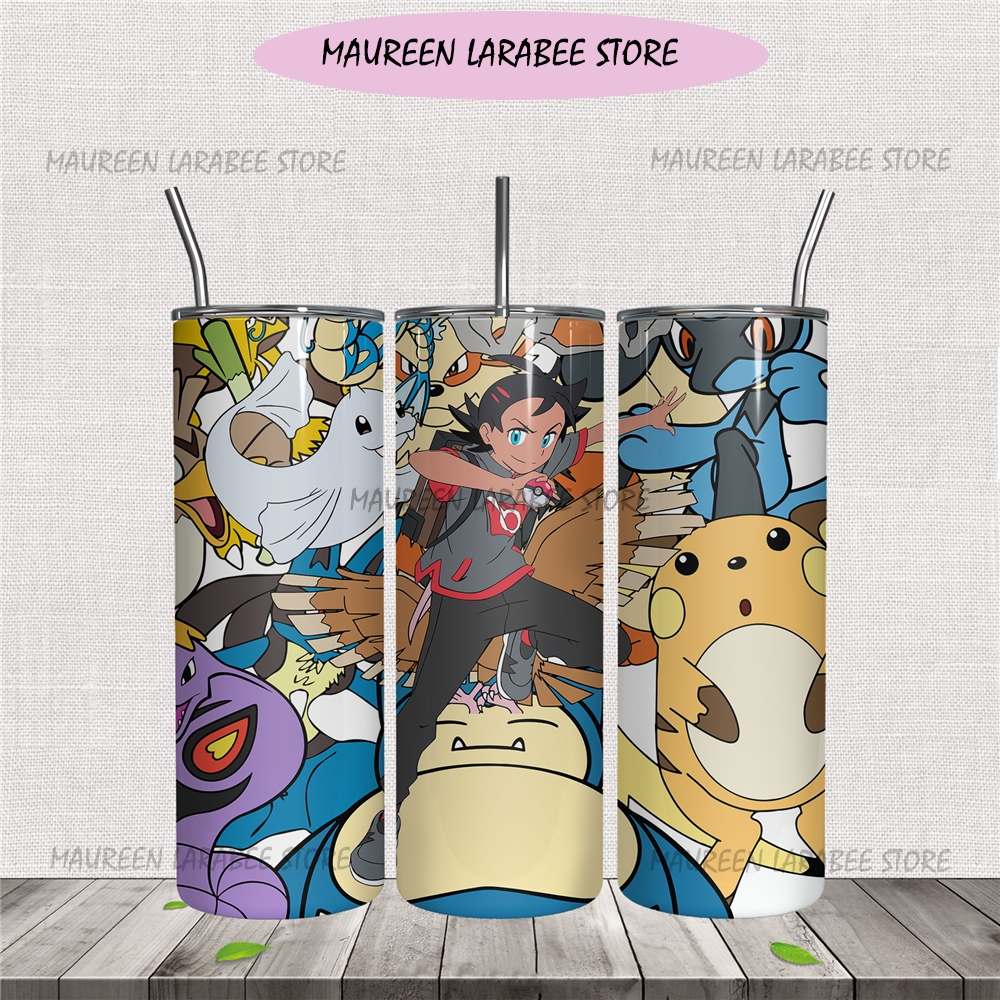 Goh Pokemon Tumbler Sublimation 20oz PNG | Inspire Uplift