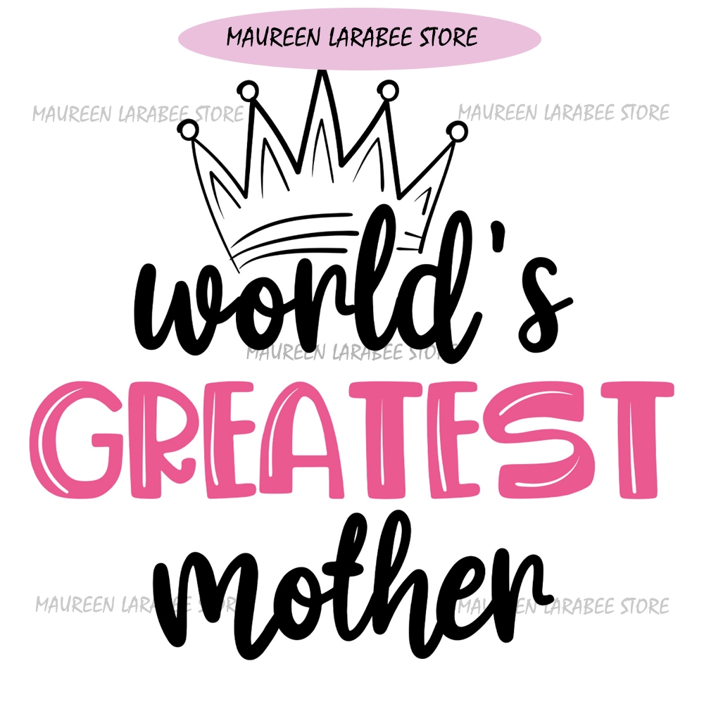 Worlds Greatest Mother Crown SVG | Inspire Uplift