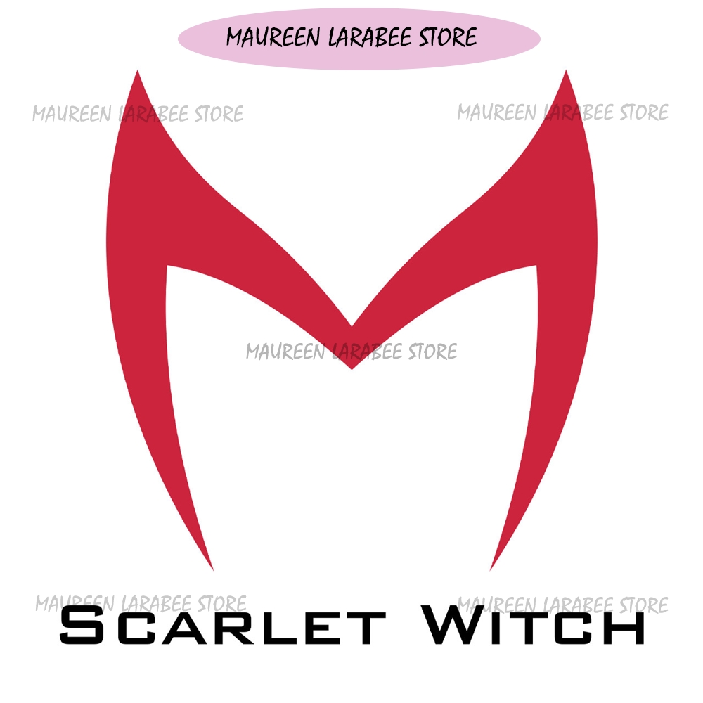 Avengers Superheroines Scarlet Witch Logo SVG | Inspire Uplift