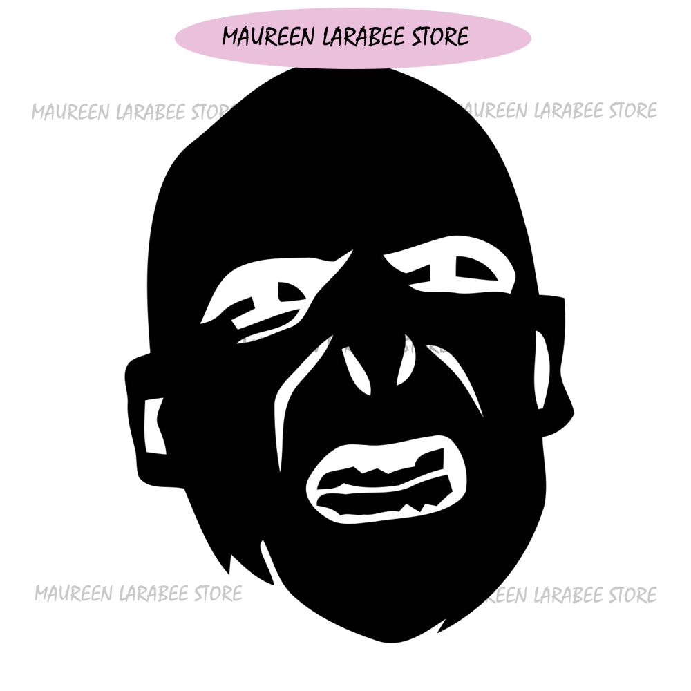 Harry Potter Voldemort Face Silhouette SVG Vector Cut File | Inspire Uplift