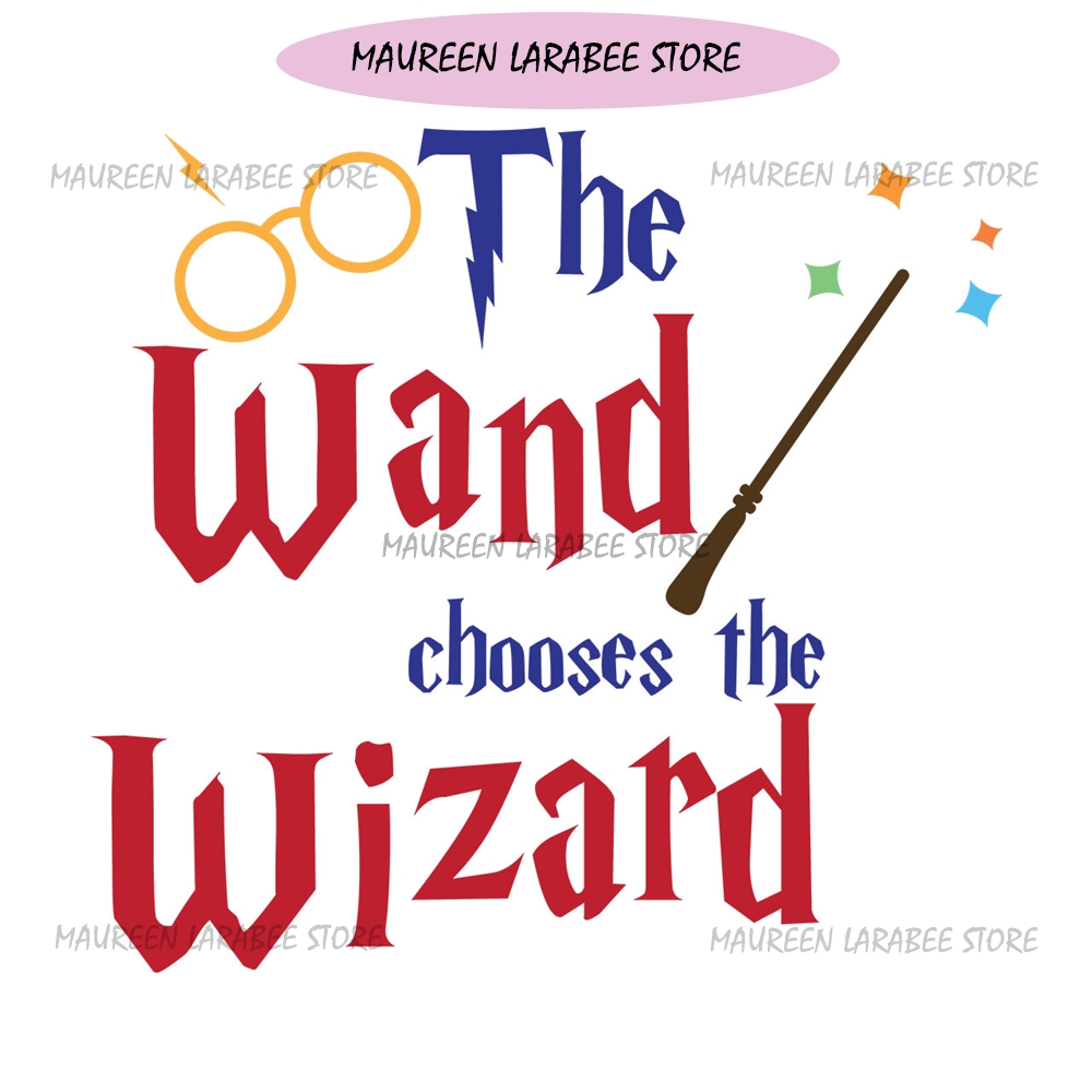 THe Wand Chooses The Wizard Harry Potter SVG | Inspire Uplift