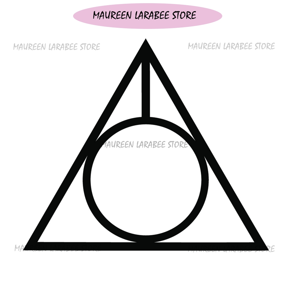 Deathly Hallows Symbol Harry Potter SVG Vector | Inspire Uplift