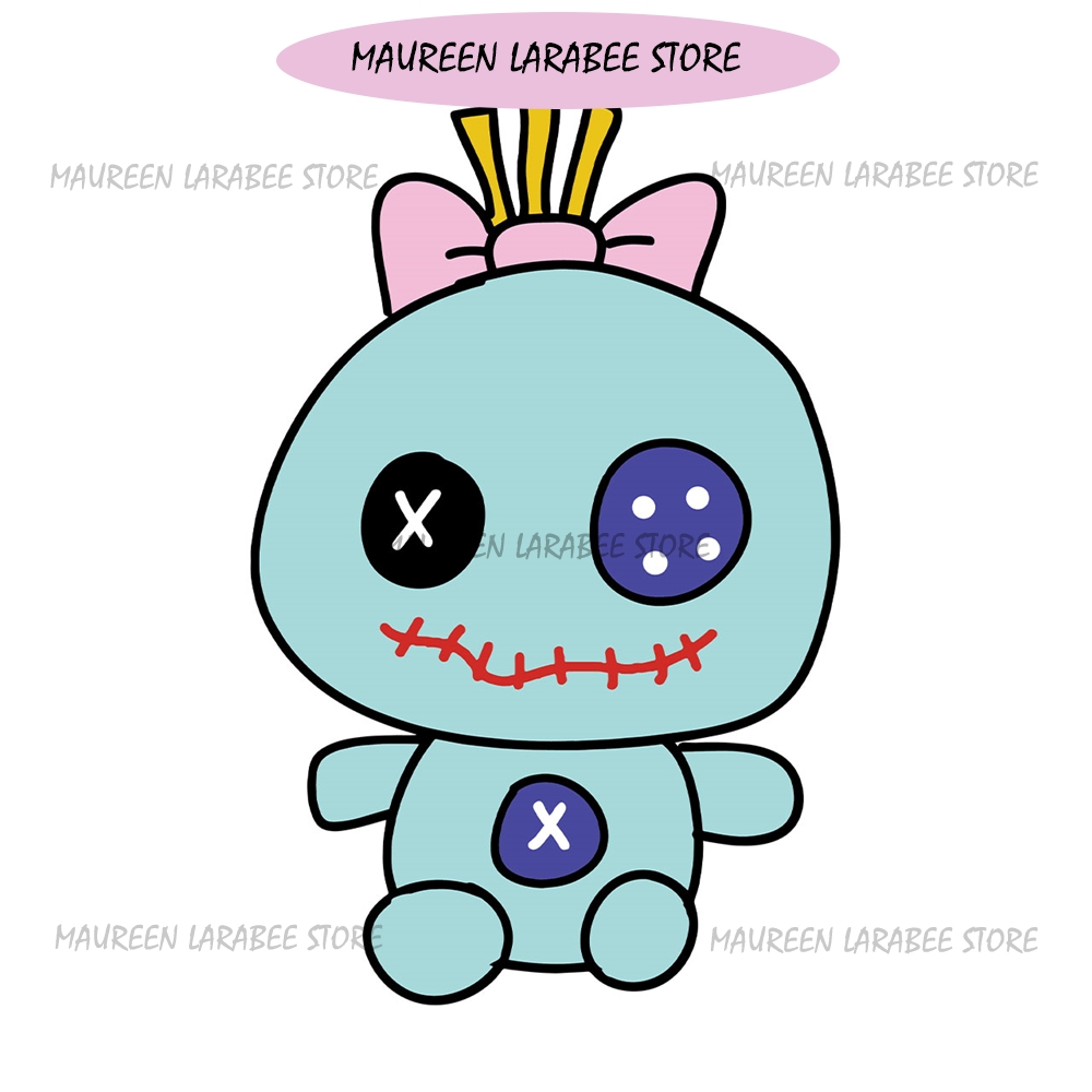 Disney Lilo & Stitch Doll Scrump Vector SVG | Inspire Uplift