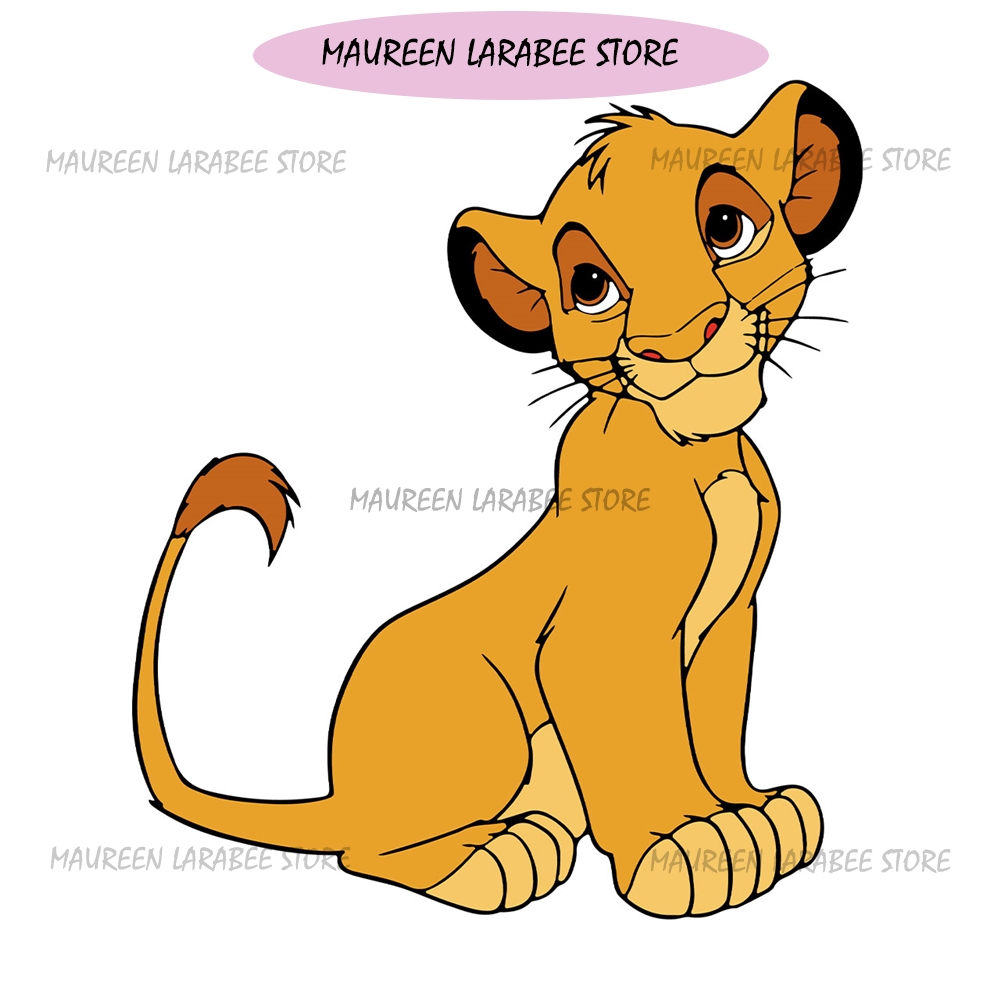 Disney The Lion King Simba Cartoon Vector SVG | Inspire Uplift