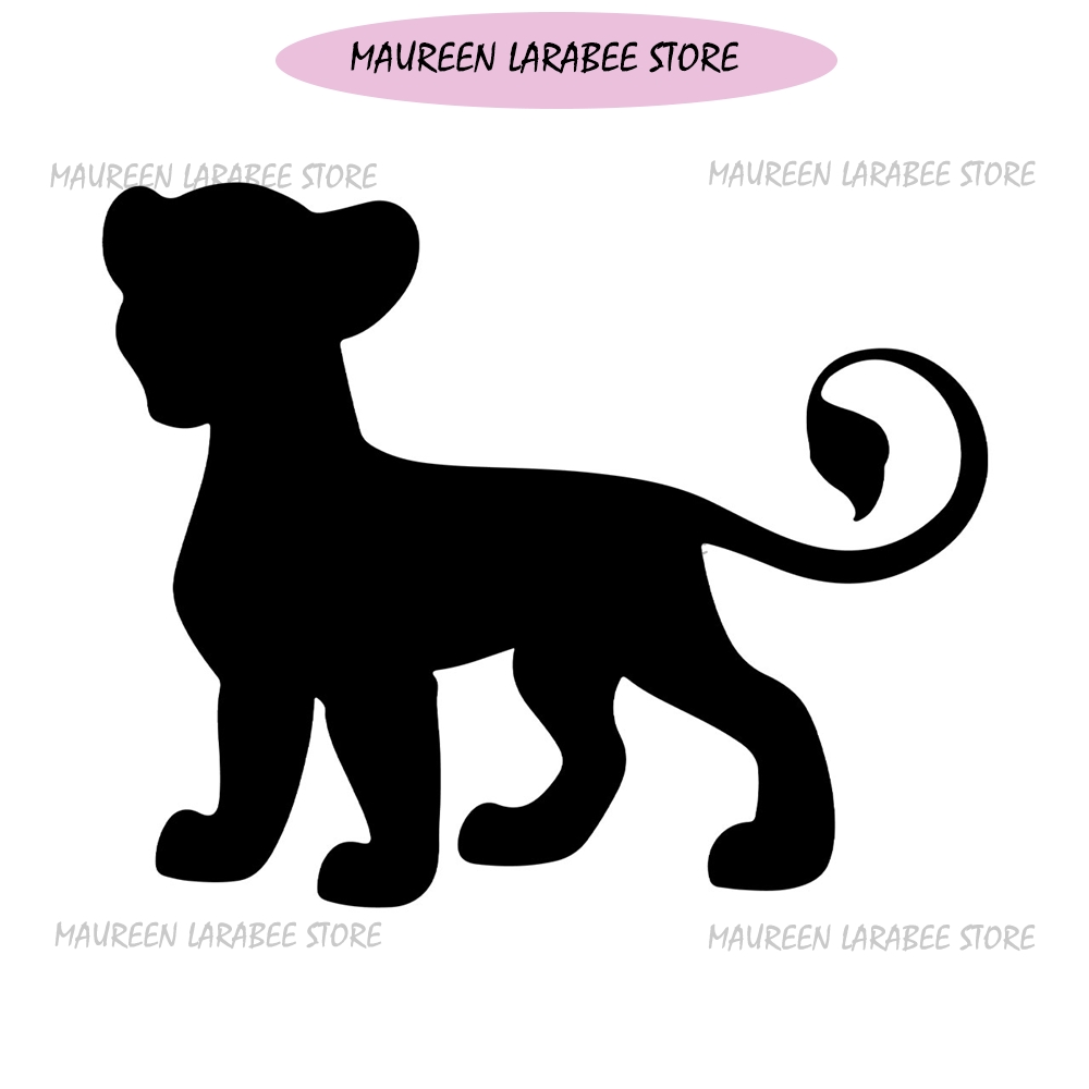 Simba Disney Magic Band The Lion King Silhouette Art SVG - Inspire Uplift