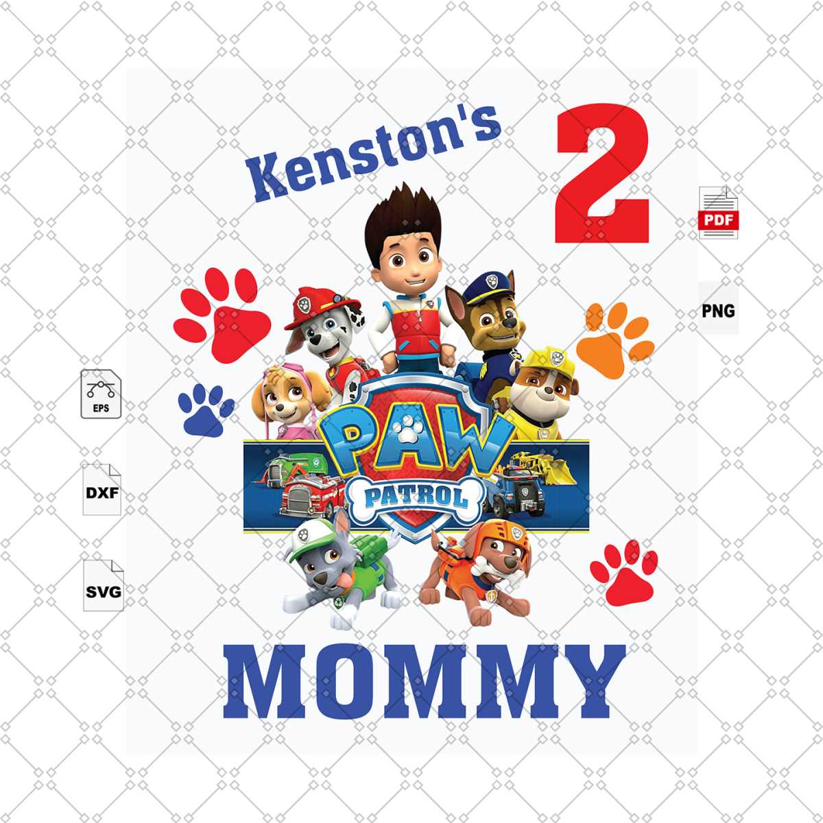 Paw Patrol, Paw Patrol PNG, Kensons Mommy, Paw Patrol Birthd | Inspire ...
