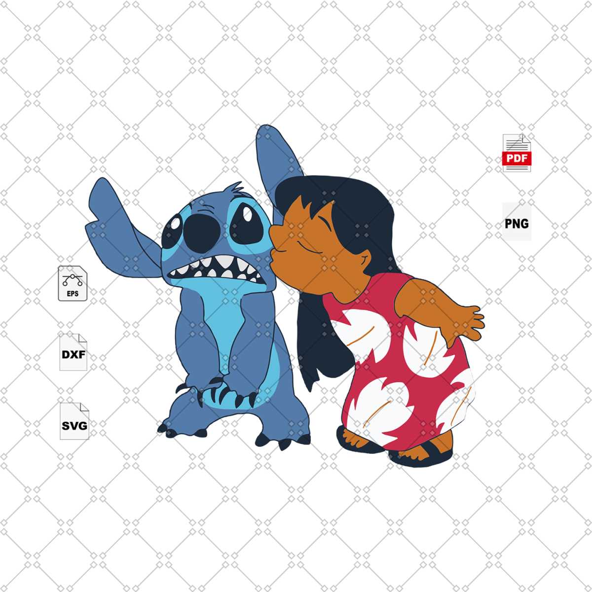 Stitch and Lilo, Stitch svg, Stitch killer vector svg, Lilo | Inspire ...