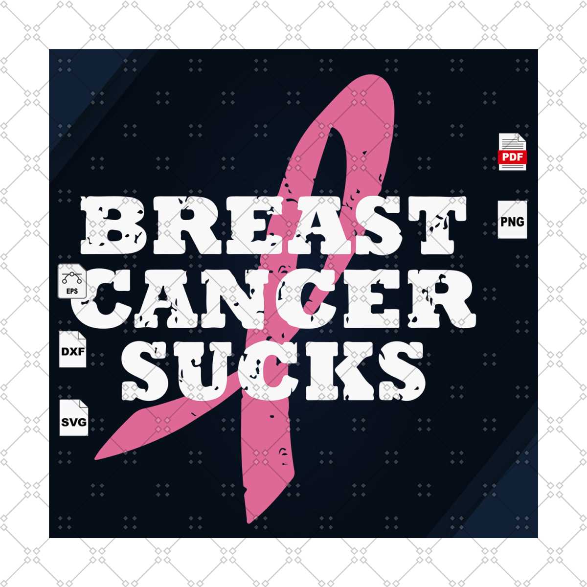 Breast Cancer Sucks, Breast Cancer Svg, Cancer Awareness, Ca | Inspire ...