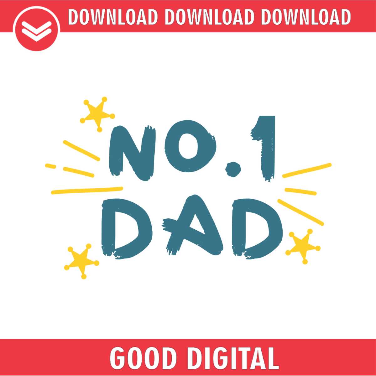 World Number One Dad SVG | Inspire Uplift