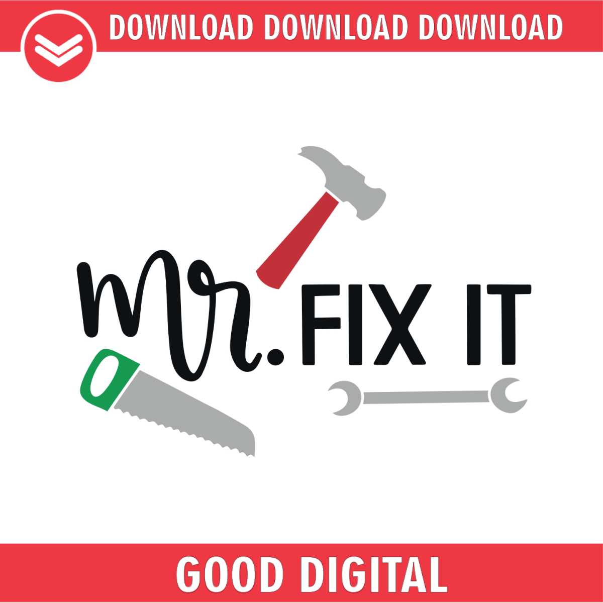 Fathers Day Mr Fix It Svg | Inspire Uplift