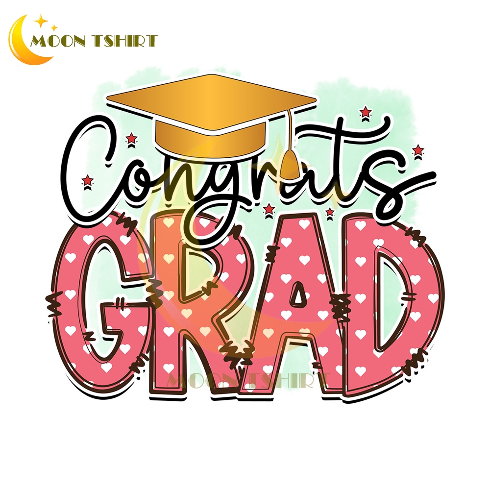 Congrats Grad 2024 Sublimation PNG | Inspire Uplift
