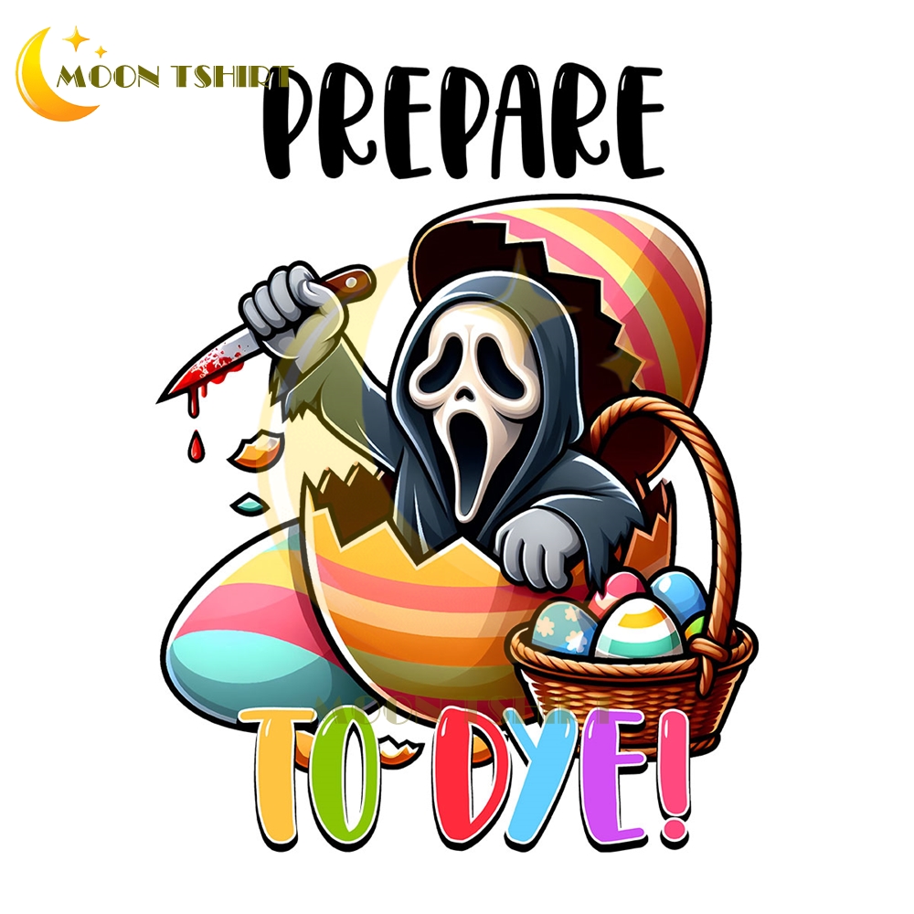 Prepare To Dye Ghostface Easter Egg Png | Inspire Uplift