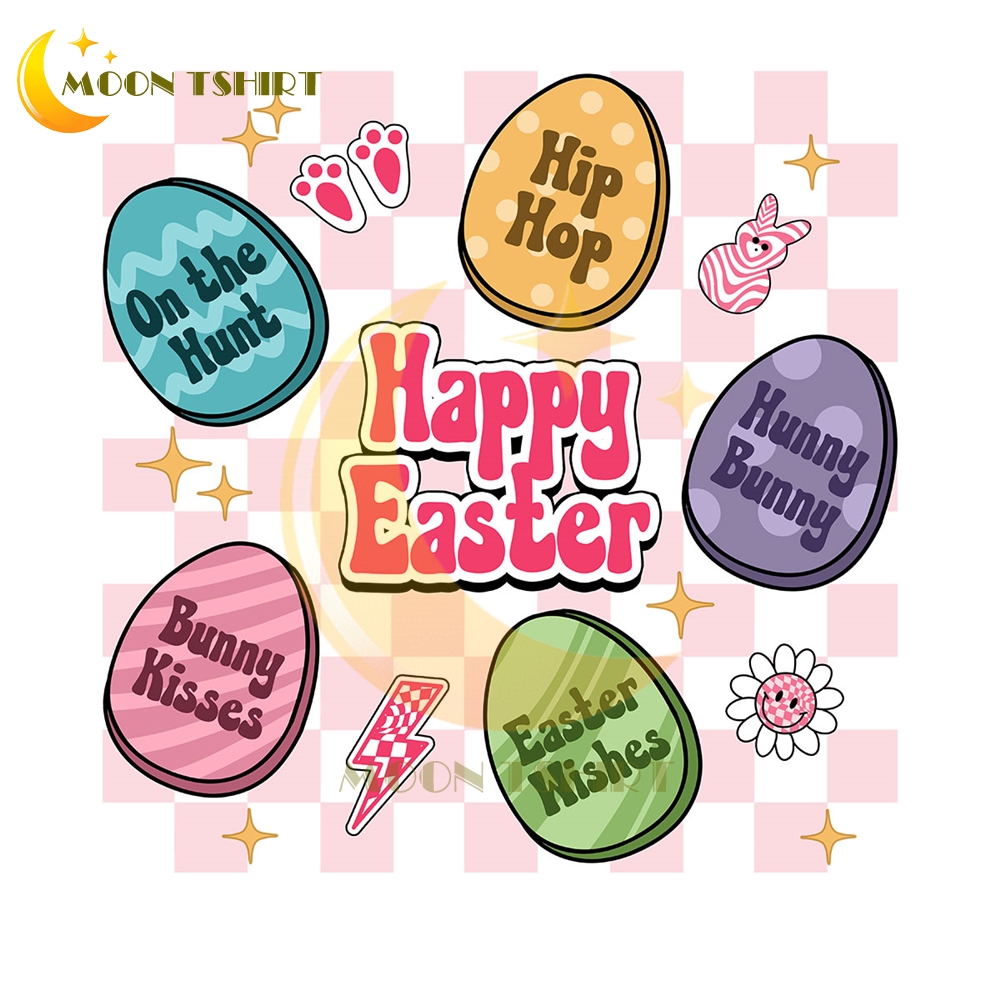 Happy Easter Digital PNG File | Inspire Uplift