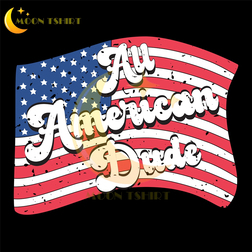 All American Dude USA Patriotic Flag SVG | Inspire Uplift