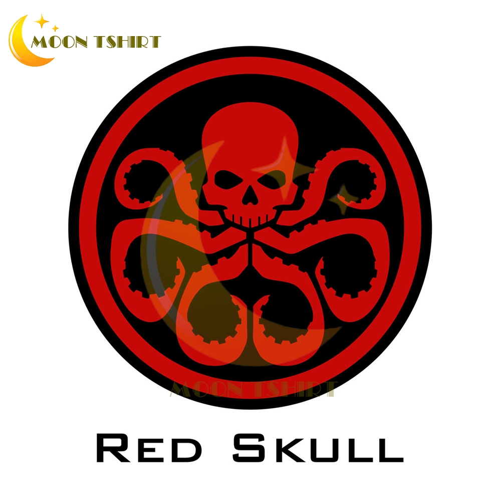 Avengers Superheroes Red Skull Logo SVG | Inspire Uplift