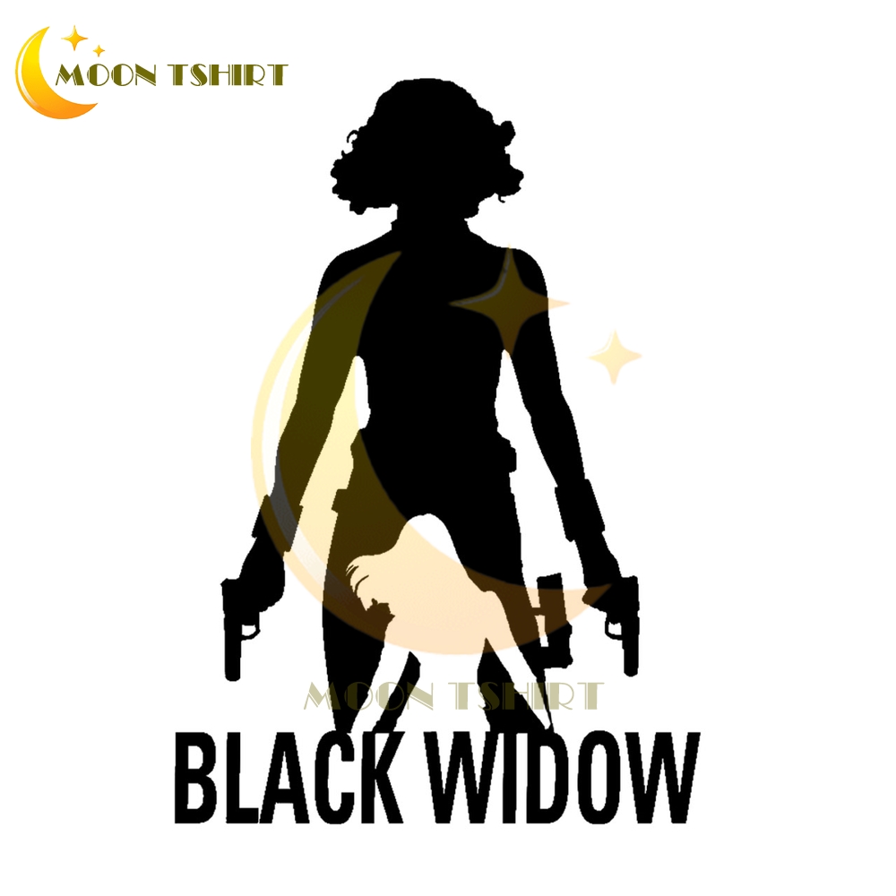 Marvel Avengers Superheroines Black Widow SVG Silhouette Cri | Inspire ...