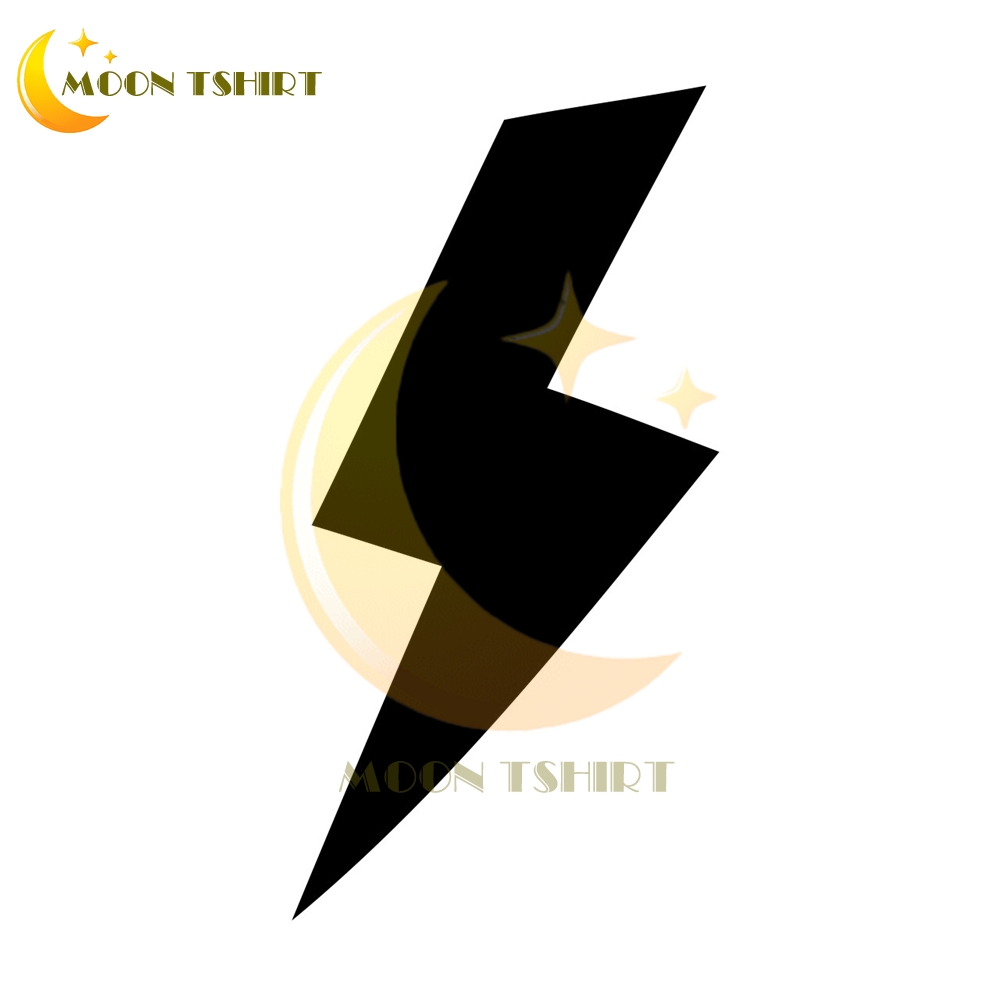 Harry Potter Thunder Lightning Bolt SVG Silhouette Vector | Inspire Uplift