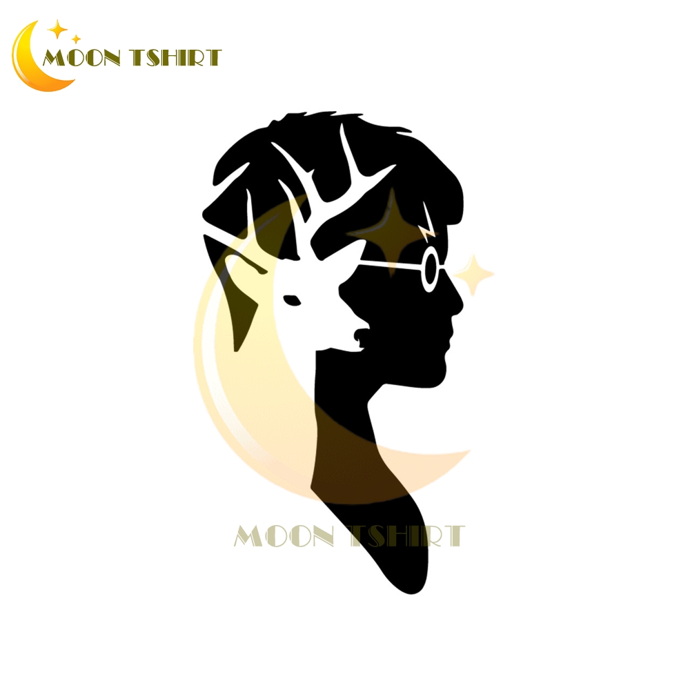 Harry Potter Head Side View SVG Silhouette Cut Files | Inspire Uplift