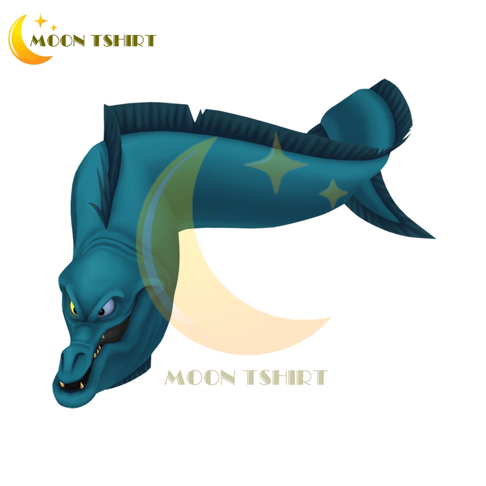 Little Mermaid Villain Eel Flotsam PNG Vector Clipart | Inspire Uplift