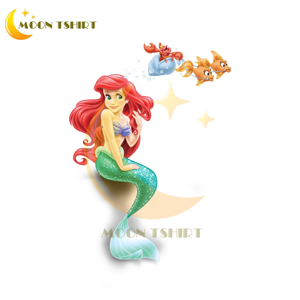 Princess Ariel Sitting With Sebastian King PNG | Inspire Uplift