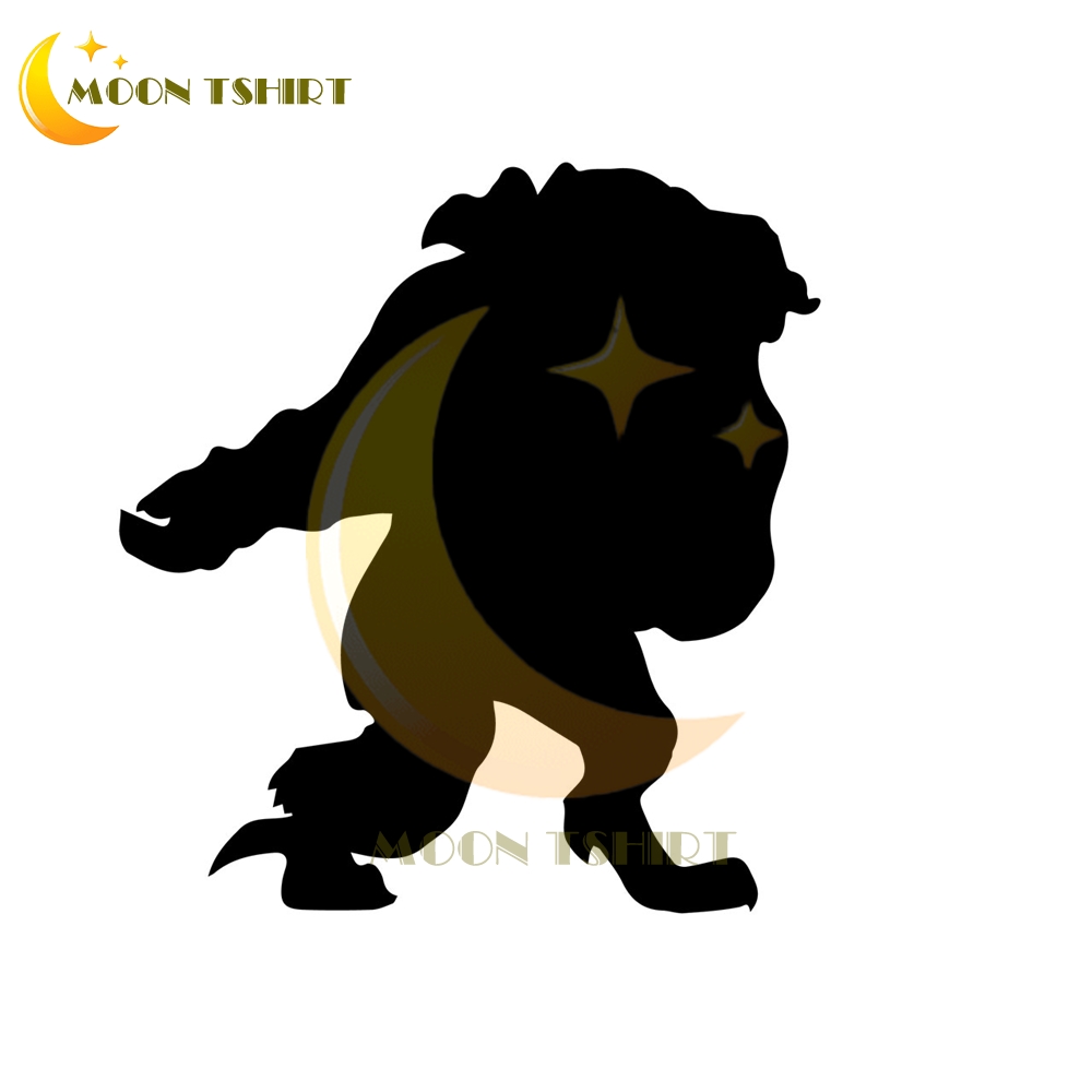 Disney The Beast Beauty and The Beast Cartoon Vector SVG Sil | Inspire ...