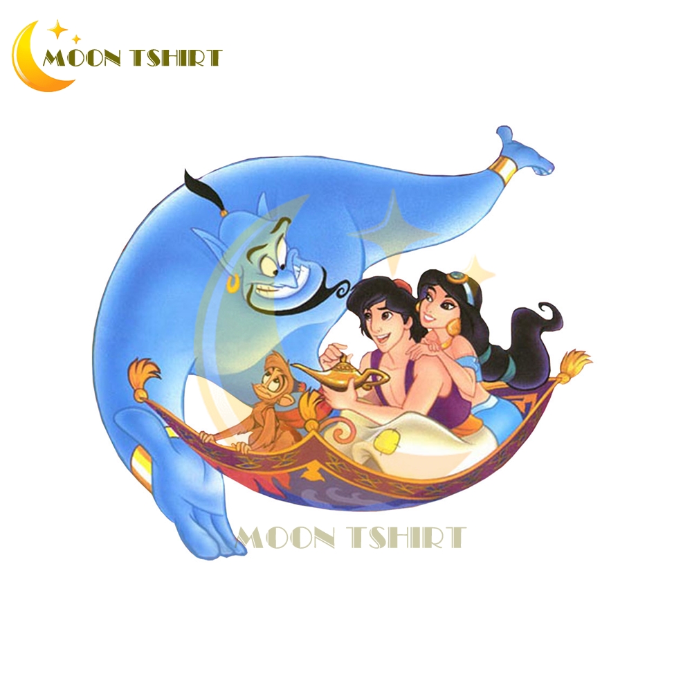 Aladdin and Friends On The Flying Carpet Disney Cartoon PNG | Inspire ...
