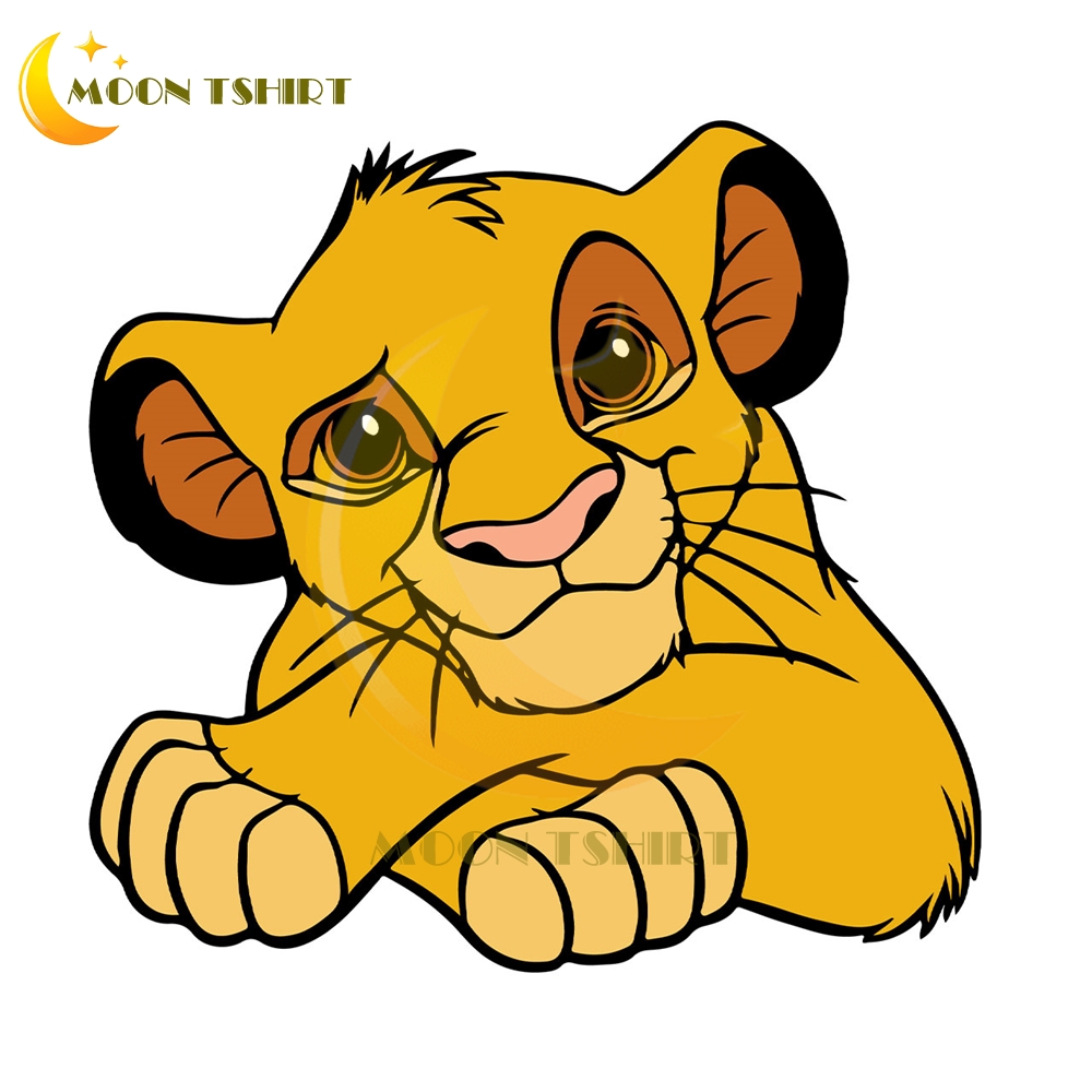 Cartoon Lion Cub The Lion King Simba Clipart SVG | Inspire Uplift