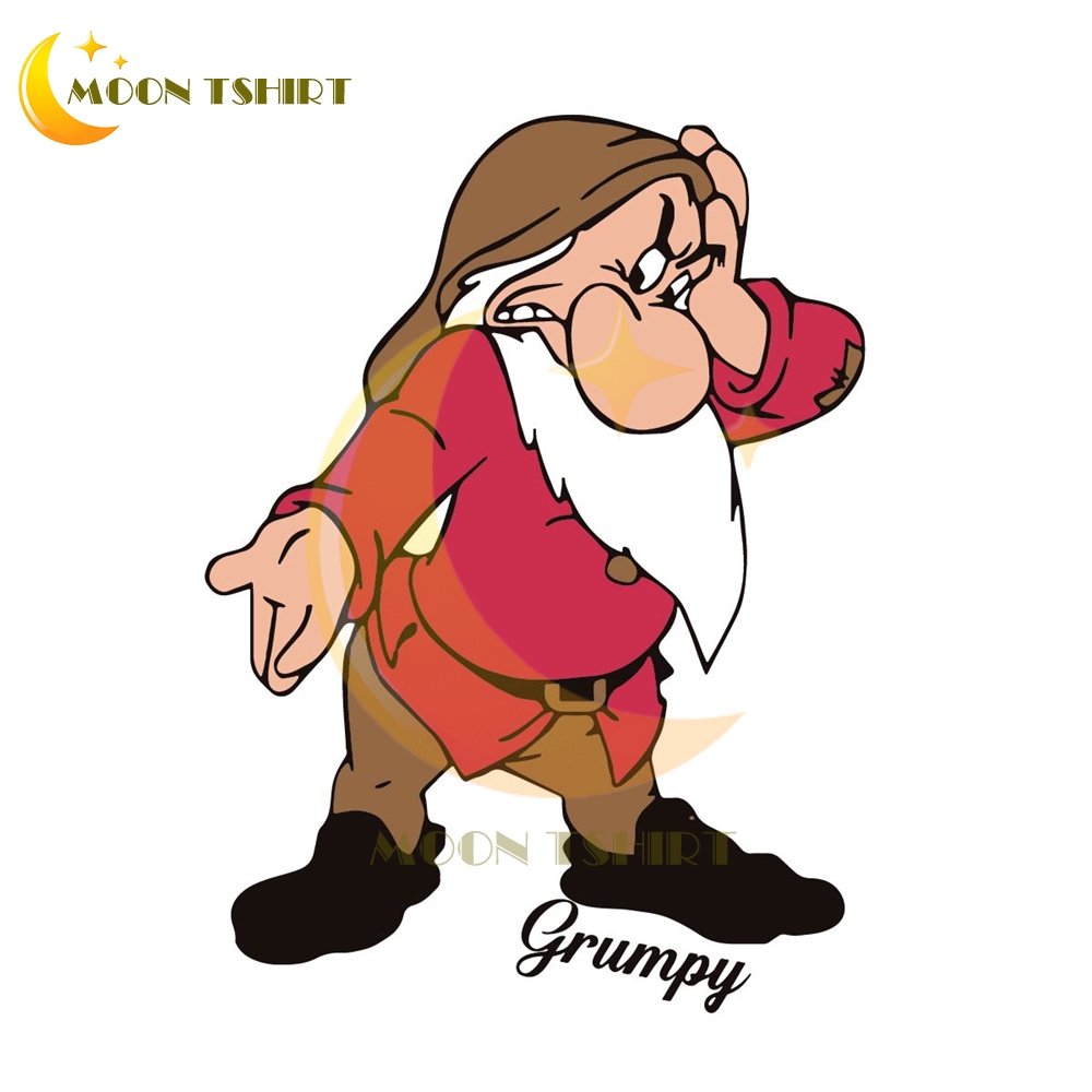 Grumpy Snow White Svg, Grumpy Svg, Disney Grumpy, Dwarf Svg | Inspire ...