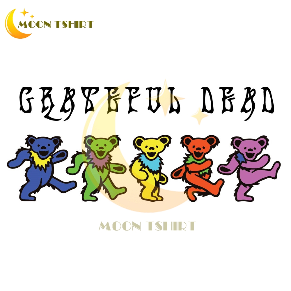 Grateful Dead Dancing Bears SVG, Grateful Dead Bears SVG, Gr | Inspire Uplift